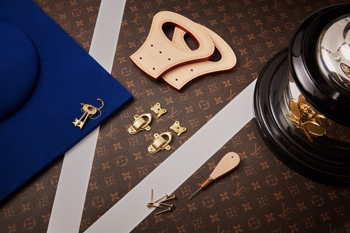 Louis Vuitton's Grand Slam Elegance: Bespoke Trophy Trunks Unveiled for ...
